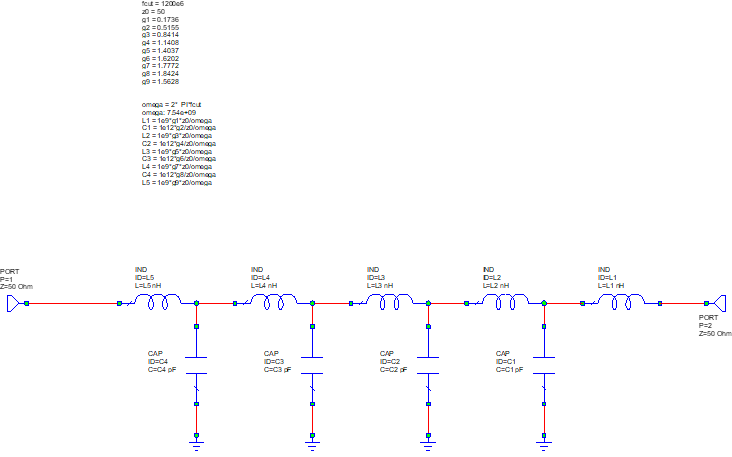 Maximally-flat hexaplexer