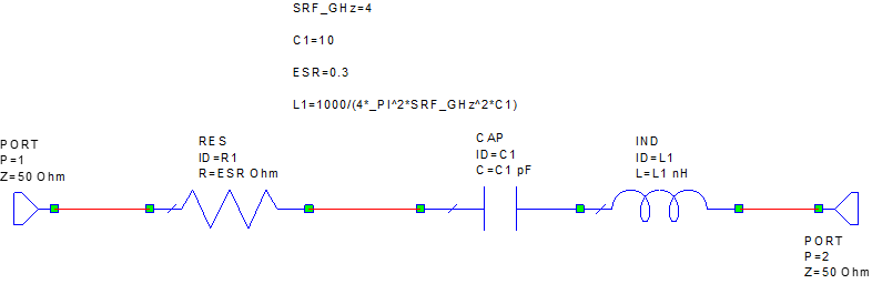 Microwaves101 | DC Block