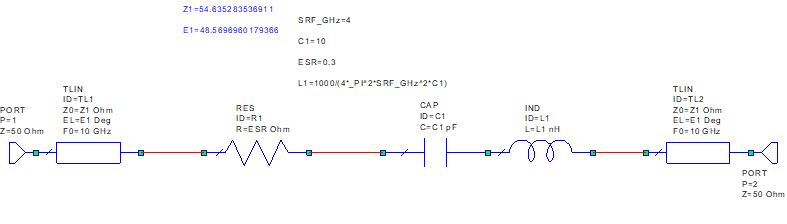 Microwaves101 | DC Block