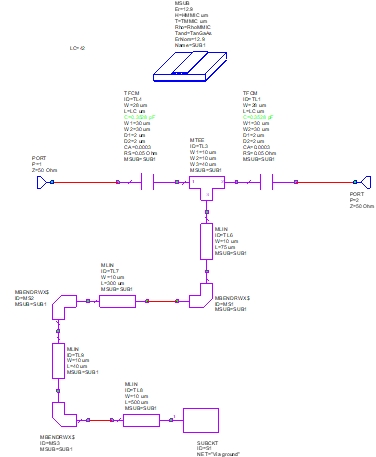 MMIC shifter 180 degree bit